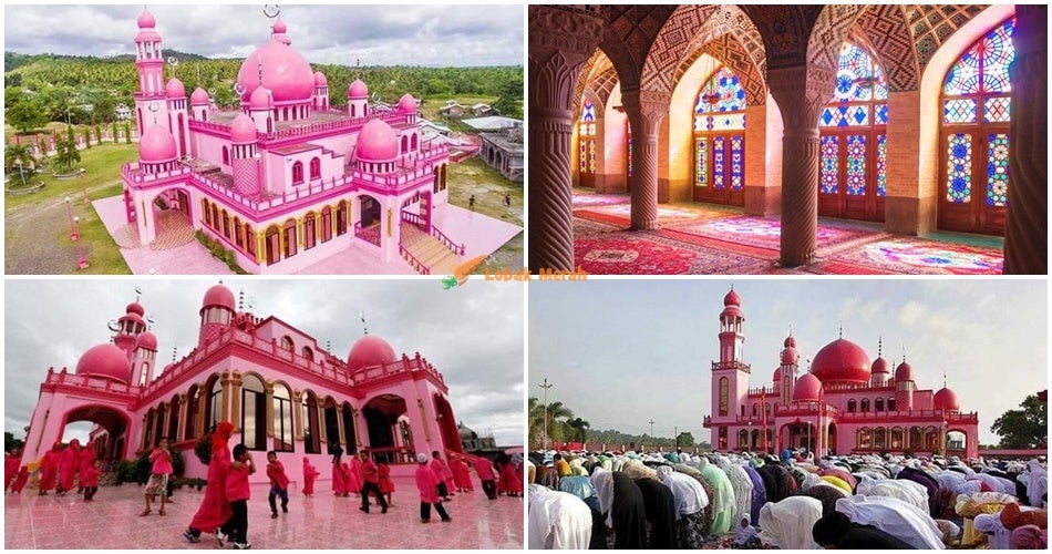 "Pekerjanya orang kristian"- Masjid Pink Dimaukom Ampatuan, Lambang ...