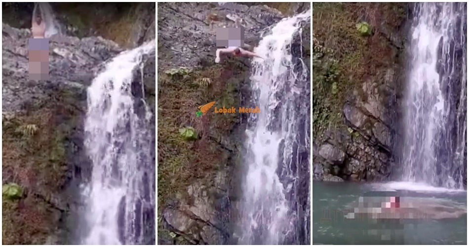 Lelaki Nyaris Maut, Kepala Terhentak Batu Lepas Buat Terjunan Dari Air ...