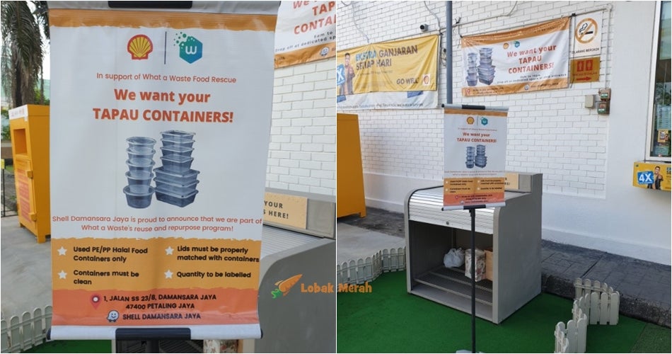 Bekas Tapau Makanan Terlalu Banyak? Sekarang Korang Boleh Derma Bekas ...