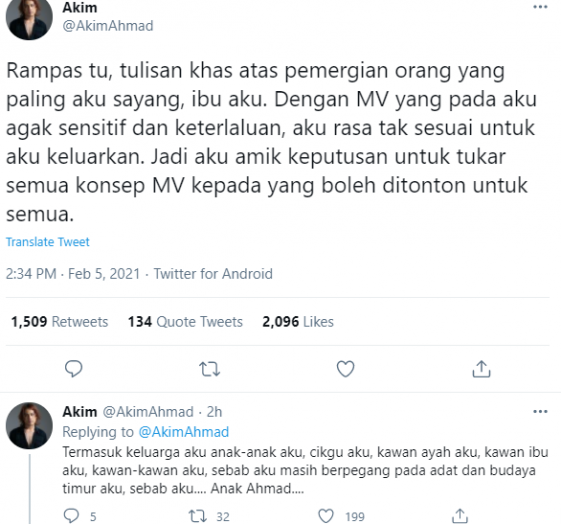 "Kau rasa kau siapa si*l?" - Akim Ahmad Mengamuk Dengan Pelakon 'Cameo' MV Asal Lagu Rampas ...