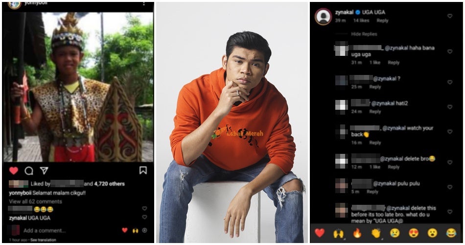 "UGA UGA" - Yonnyboi Upload Gambar Pakai Baju Etnik Sarawak, Zynakal ...