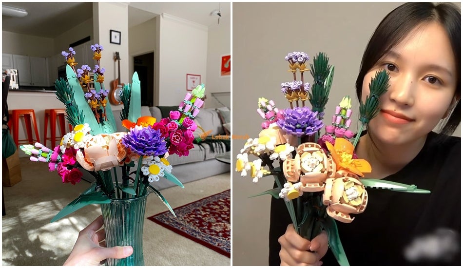 "Macam bunga betul" - Netizen Teruja Tengok Bunga Dari Lego Ini - Lobak ...