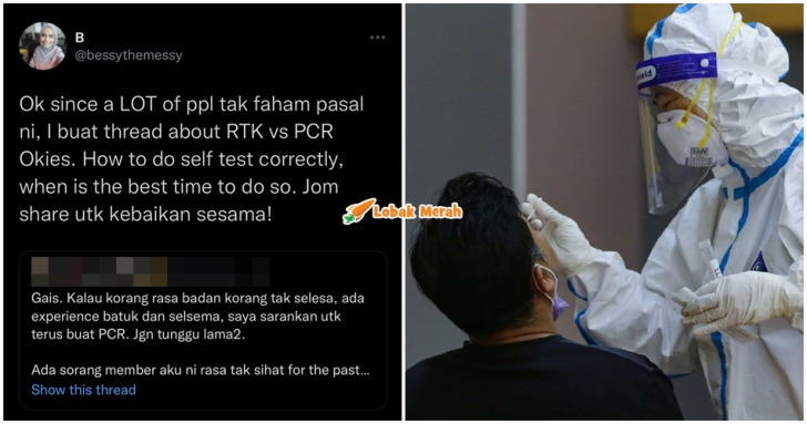 Pegawai Perubatan Ini Jelaskan Beza RTK & PCR, Serta Waktu Terbaik Buat ...