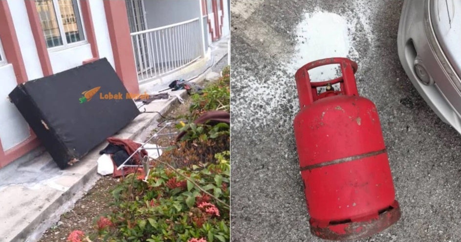 [VIDEO] Lelaki Angkat 4 Tong Gas Serentak Buat Netizen Seriau - Lobak Merah