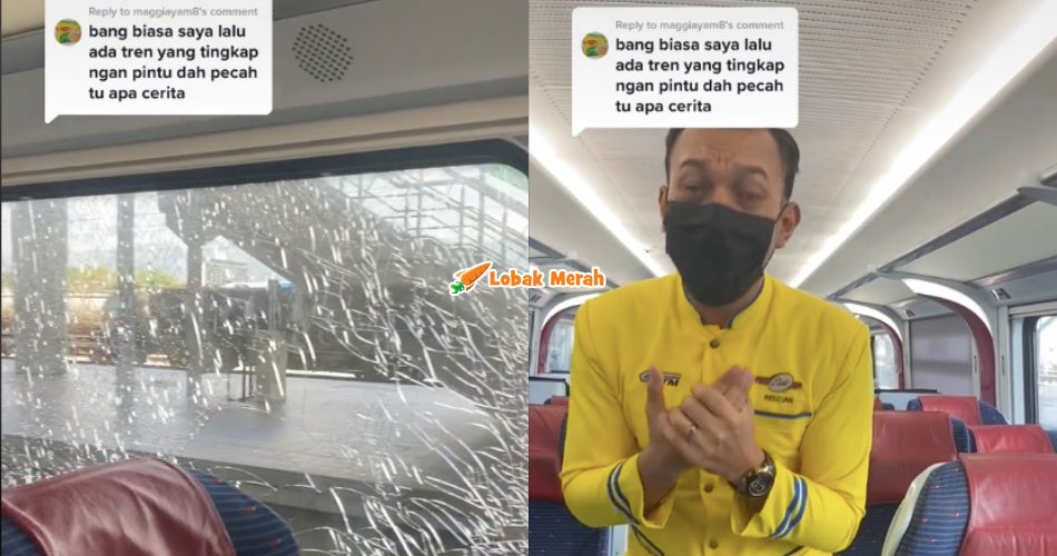 "Gatal tangan dok baling batu” - Selalu Tengok Cermin KTM Rosak ...