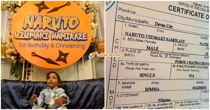 Sebab Minat Anime, Ayah Namakan Anak Naruto Uzumaki Namikaze - Lobak Merah