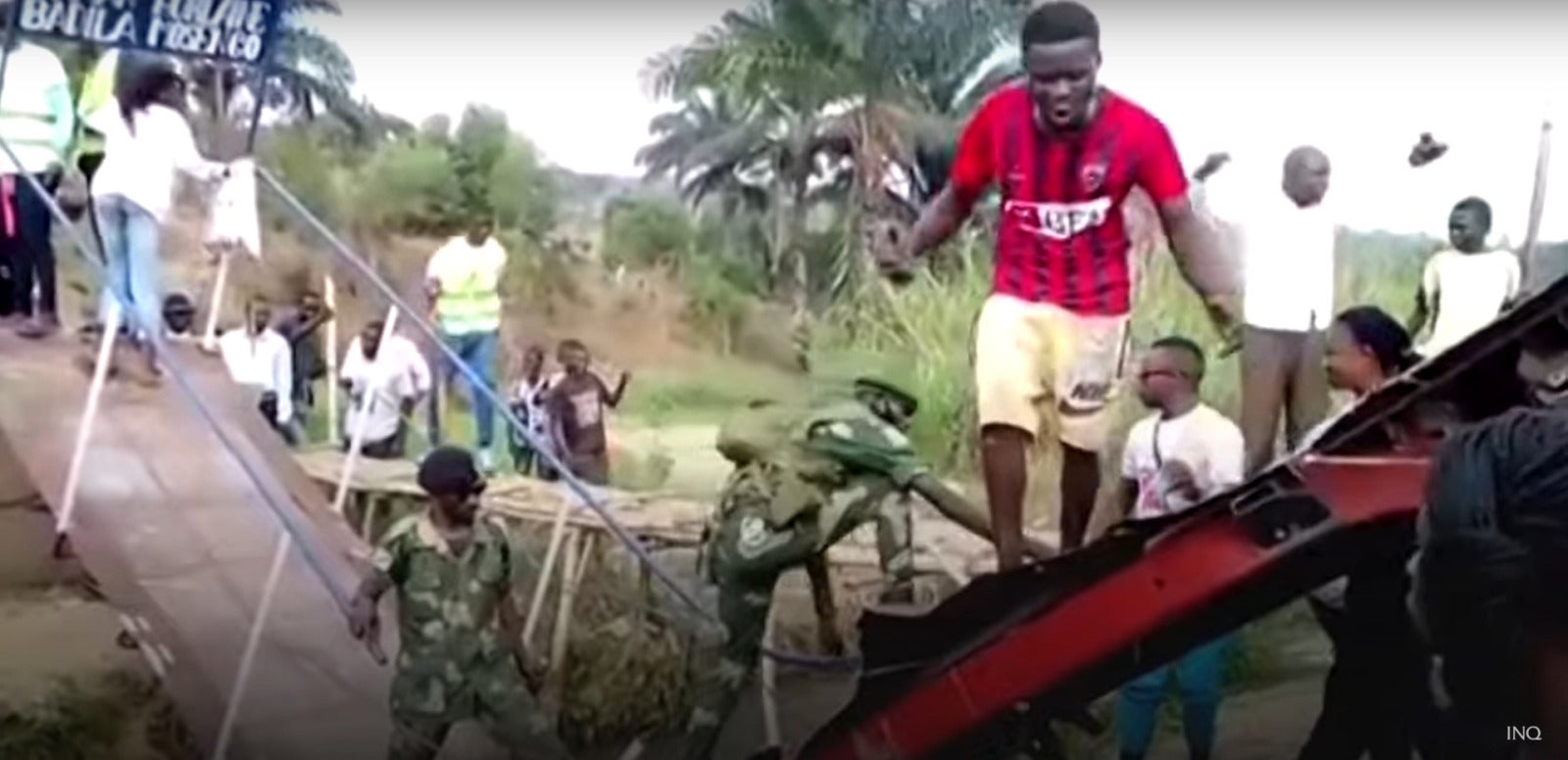 VIP Baru Potong Riben Ketika Majlis Perasmian, Tapi Jambatan Dah Runtuh ...