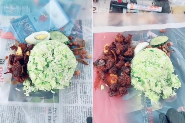 Orang Complain Harga Nasi Lemak Lauk Daging RM 5 Mahal, Peniaga Tampil ...