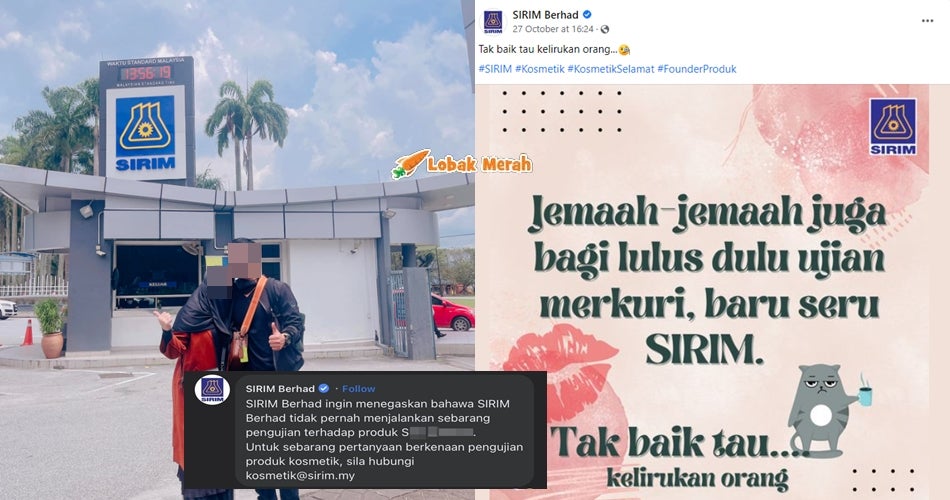"SIRIM tidak pernah buat ujian terhadap produk itu"- Founder Produk ...