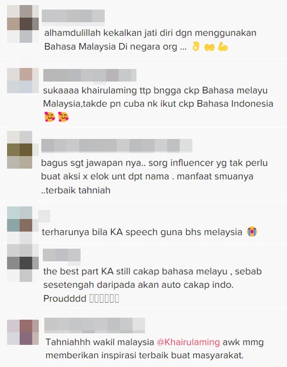 "Takde terikut bahasa sana" - [VIDEO] Ramai Puji KA Berucap Dalam ...