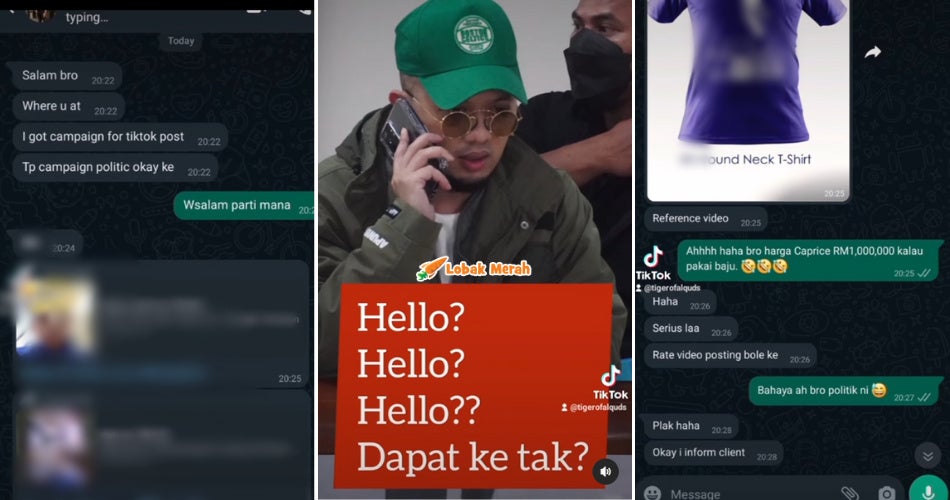 Dapat 'Offer' Berkempen Untuk Parti Politik, Caprice Letak Harga RM 1 ...