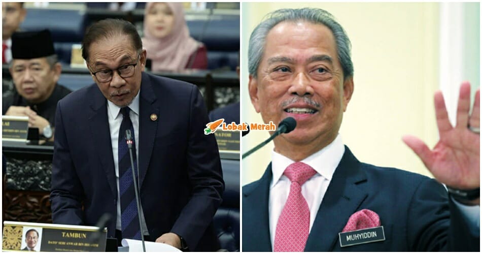 Dakwa Terima RM15 juta, DS Anwar Nak Saman TS Muhyiddin - Lobak Merah