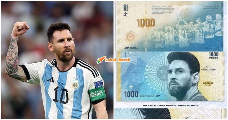 Bank Pusat Argentina Sedia Pertimbang Letak Wajah Messi Pada Wang ...