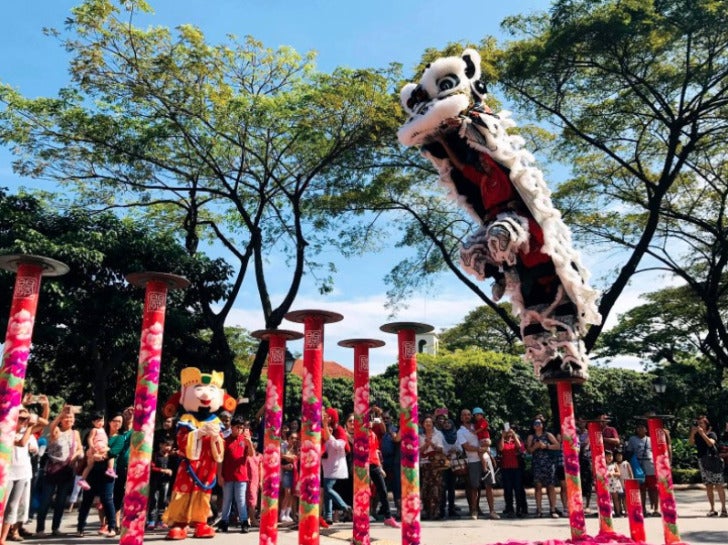 Selain Yee Sang, Tarian Singa Lompat Tiang Ke Tiang Juga Dicipta Di ...