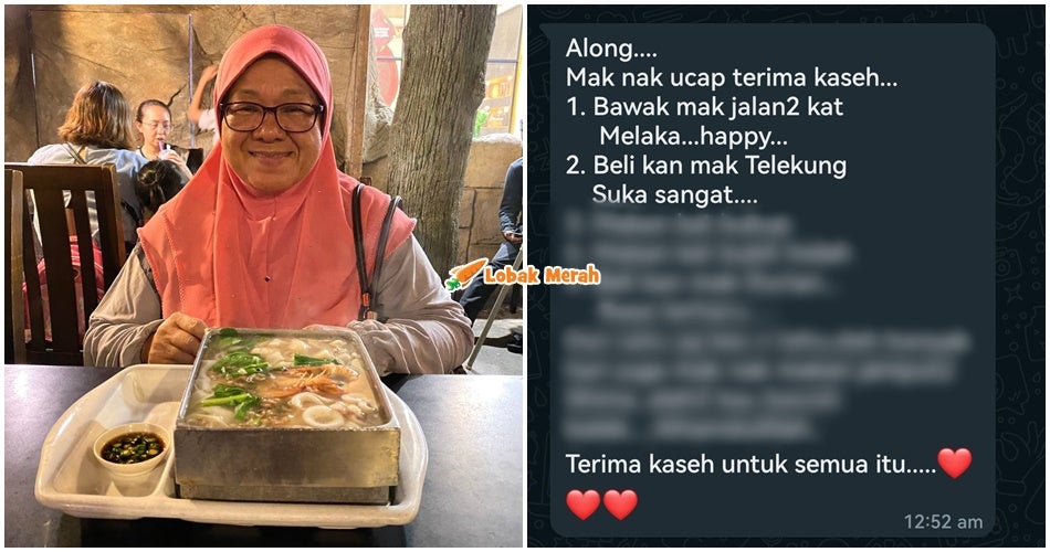 "Best blessing ever" - Lelaki Kongsi Kisah Bawa Mak 'Foodhunting' Ini ...