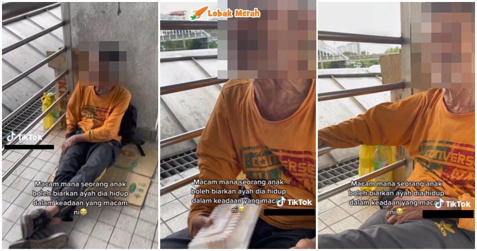 "Taknak susahkan" - [VIDEO] Gadis Beri Makanan Pada Pak Cik Ini Buat ...