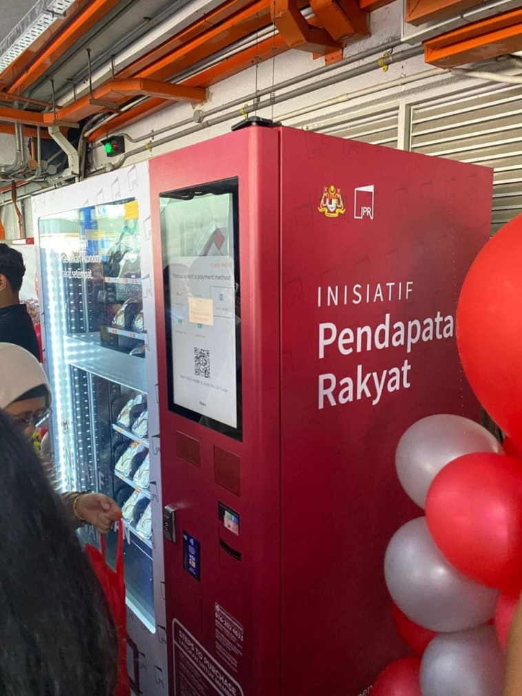 Menu Rahmah Serendah RM2 Dalam 'Vending Machine', Bantu Jana Pendapatan ...