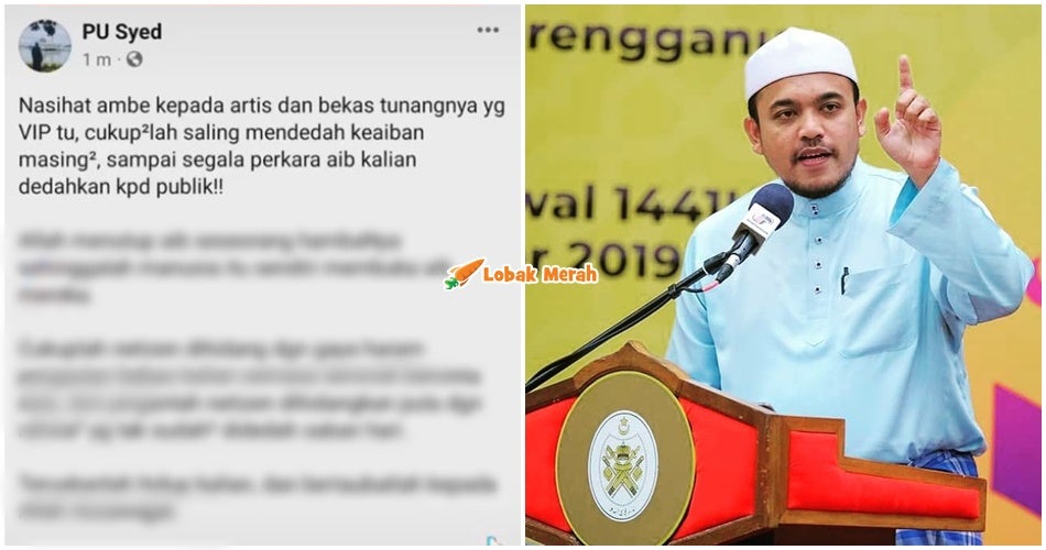 "Cukuplah dedah aib masing-masing" - PU Syed 'Sound' Selebriti Dan ...