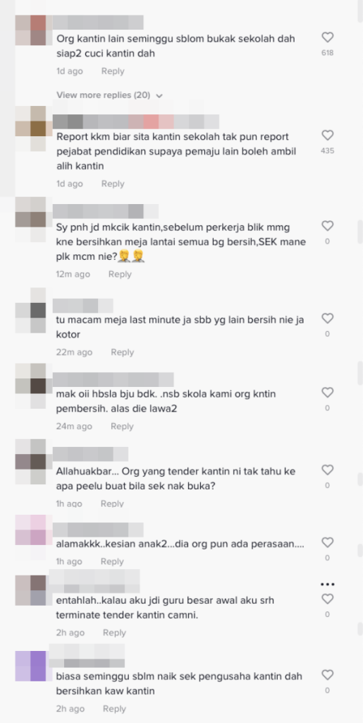 “Kesian budak-budak” - Netizen Jijik Tengok Meja Kantin Sekolah Kotor Melampau - Lobak Merah