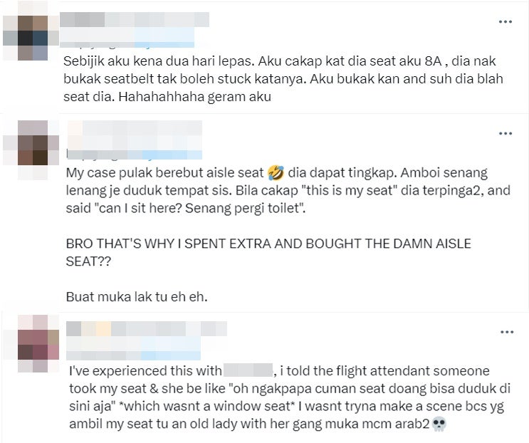 Gara-gara Nak Duduk Tepi Tingkap, Ada Individu Suka Curi 'Seat' Penumpang Lain? - Lobak Merah