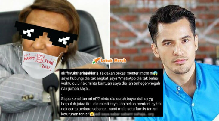 "Dulu terhegeh-hegeh..." - Aliff Syukri Tuntut Bekas Menteri Bayar ...