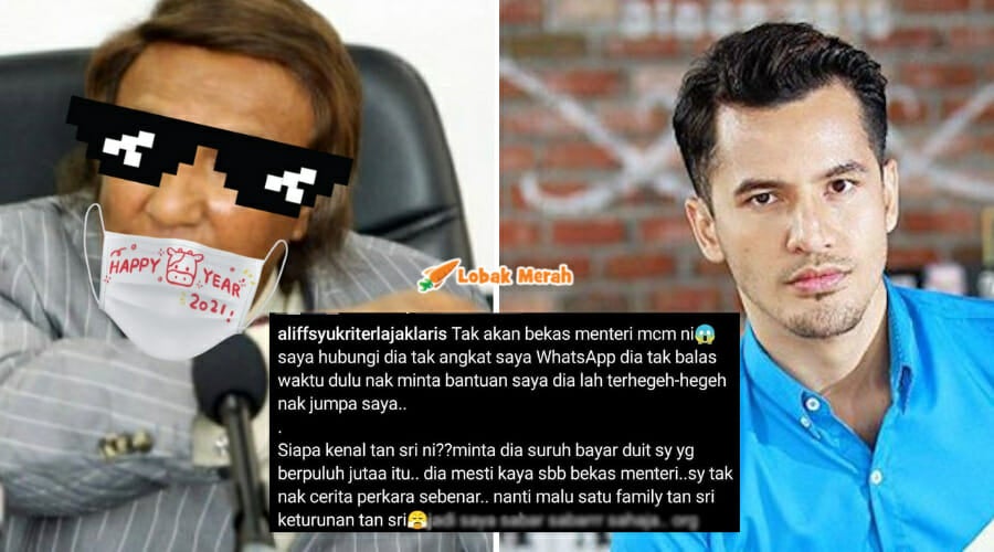 "Dulu terhegeh-hegeh..." - Aliff Syukri Tuntut Bekas Menteri Bayar ...