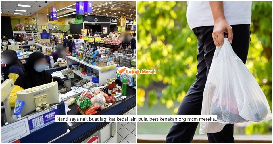 Bangga Diri 'Kenakan' Pasar Raya Yang Tak Sediakan Plastik, Individu ...