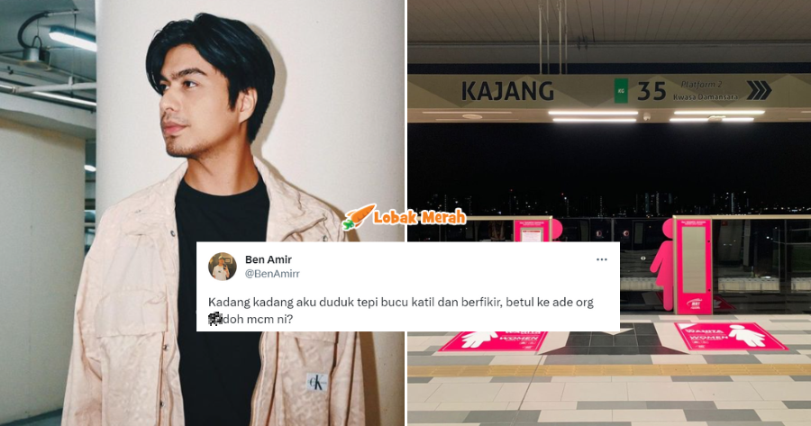 "Betul ke ada orang b*doh macam ni?" - Ben Amir Selar Lelaki Pertikai MRT Bakal Ada Koc Wanita ...