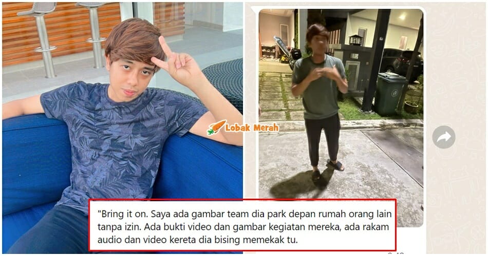 "Nak saman? Bring it on" - Ada Bukti Video & Gambar, Jiran Tak Gentar Ugutan Ammar Nazhan ...