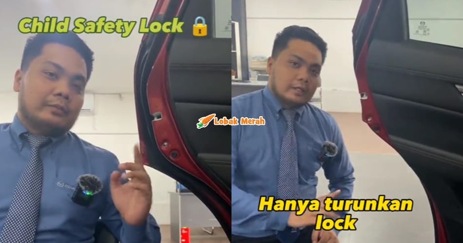 Elak Kejadian Tak Diingini, Individu Ini Kongsi Cara Aktifkan Ciri Child Safety Lock Pada Kereta ...
