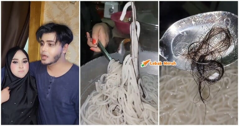 "2 kali rebus tetap sama" - TikToker Terkejut Muncul Segumpal Rambut ...
