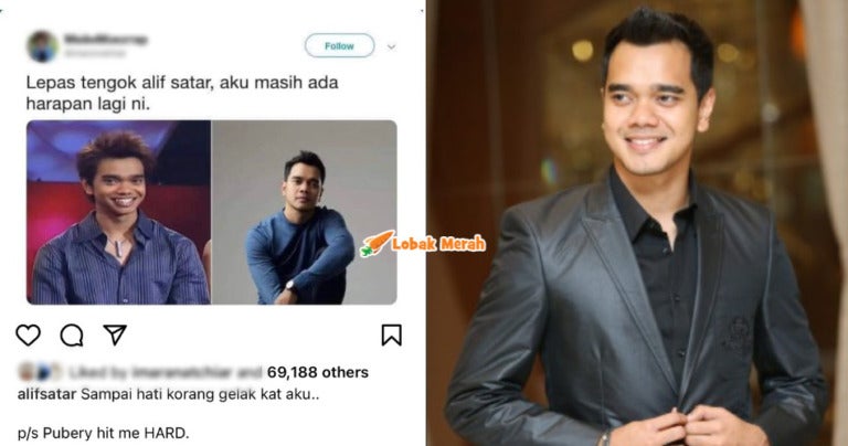 "Sampai hati korang..." - Tular Gambar 'Glow Up', Alif Satar Buat ...