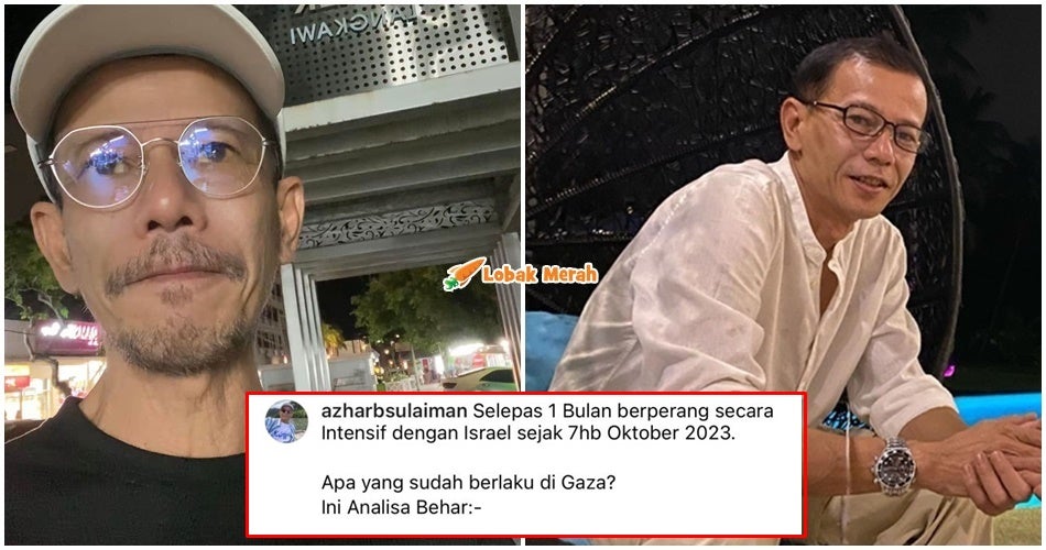 Muat Naik Analisa Peperangan, Netizen Cadang Azhar Sulaiman Dihantar Ke Palestin - Lobak Merah