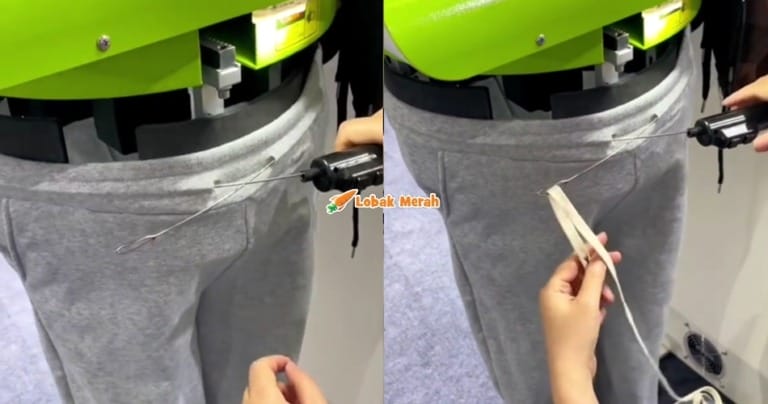 "Ingatkan guna jarum"- Rupanya Macam Ini Cara Tali Seluar Dimasukkan Ke ...