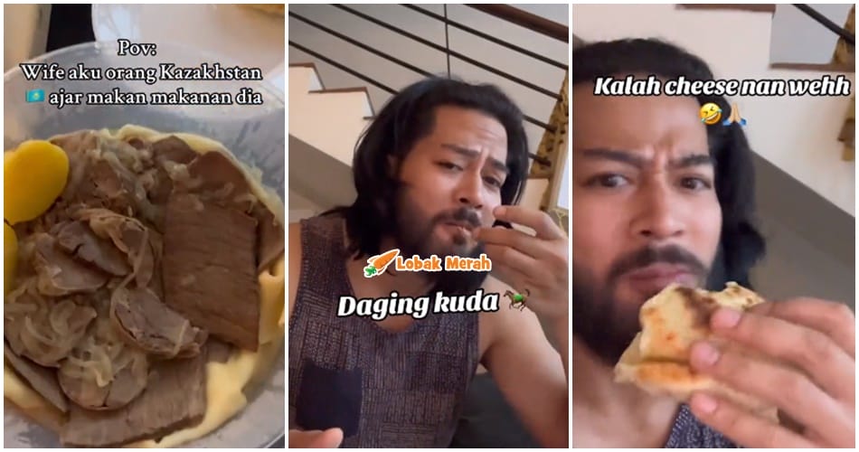 "Kalah cheese naan!" - Isteri Orang Kazakhstan, Fadlan Hazim Kongsi ...
