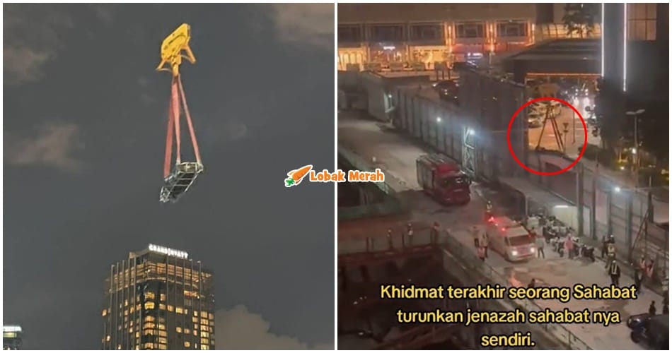 "Khidmat terakhir seorang sahabat" - Operator Kren Ditemukan Maut Dalam ...