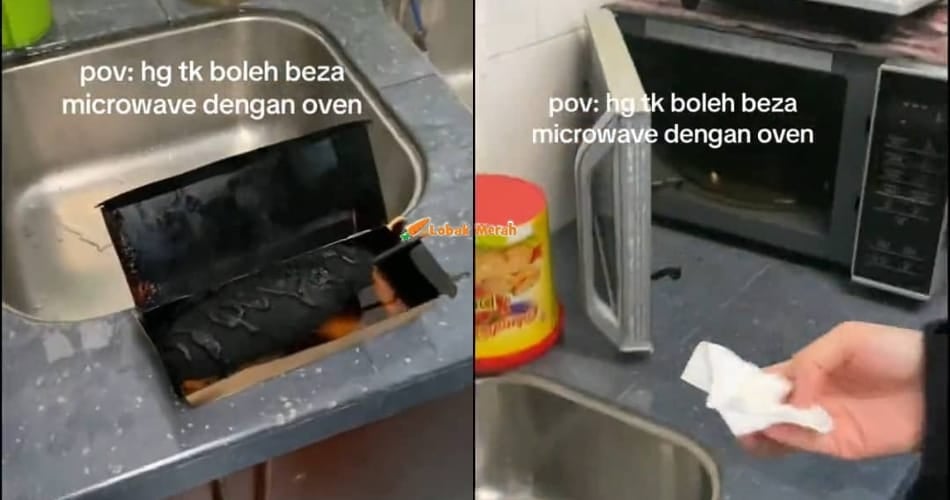 Tak Reti Beza Oven Dengan Microwave, Panaskan 'Corndog' Sampai Rentung ...