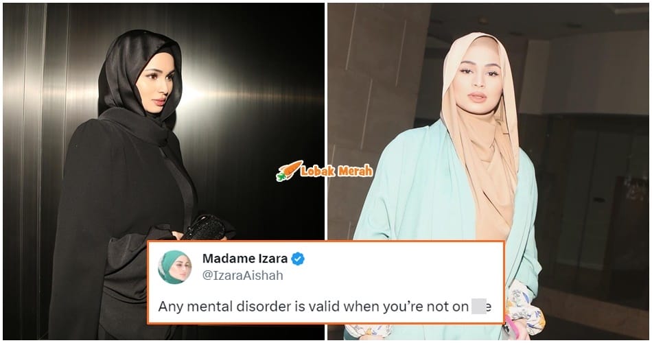 "Bukan sakit mental kalau tak pengaruh..." - Tweet Izara Aishah Cetus Perdebatan Netizen ...
