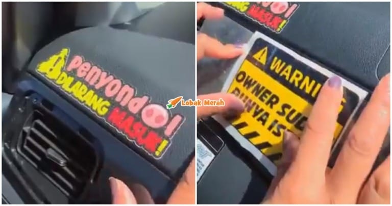 "Kalau dia nak curang, curang juga" - Wanita Tampal 'Sticker' Dalam ...