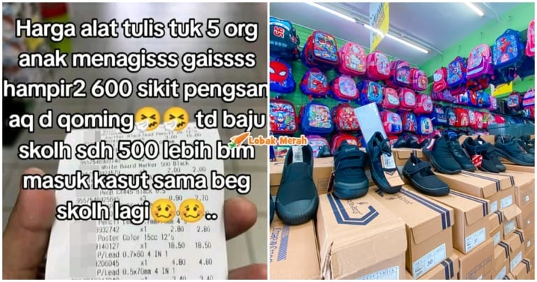 "Banyak lagi jual murah" - Ibu Mengeluh Barang Anak Sekolah Naik ...