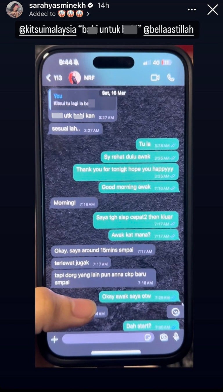 Turut Dikutuk Dalam Mesej Perbualan NRF & Aliff, Produk Kesihatan Tampil Bersuara - Lobak Merah