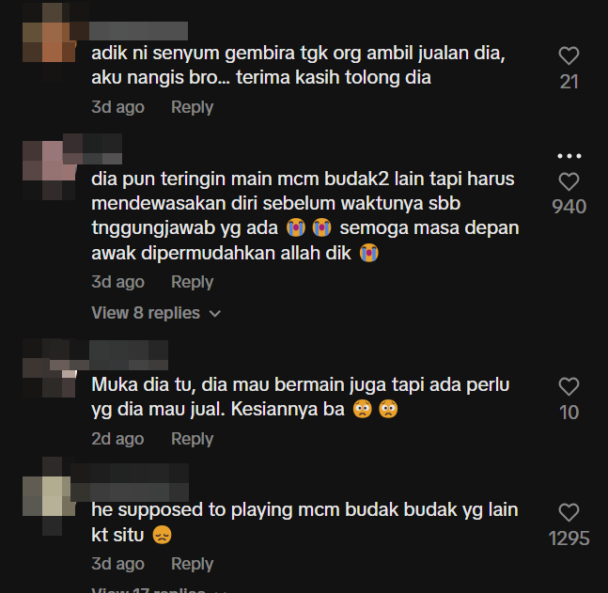 "Muka suram jadi ceria" - Tersentuh Tengok Kanak-kanak Jual Aiskrim Tak ...