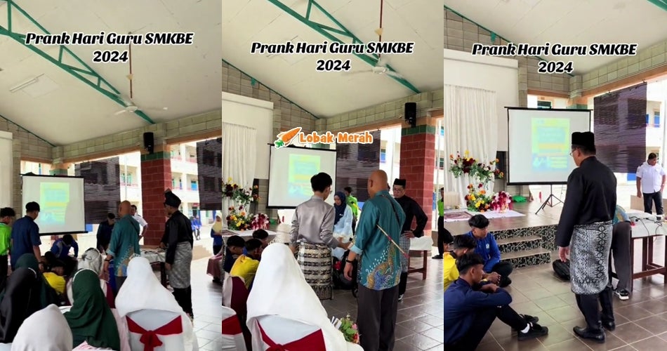 Pelajar Tingkatan 5 Prank Cikgu Sempena Hari Guru, Berlakon Ponteng ...