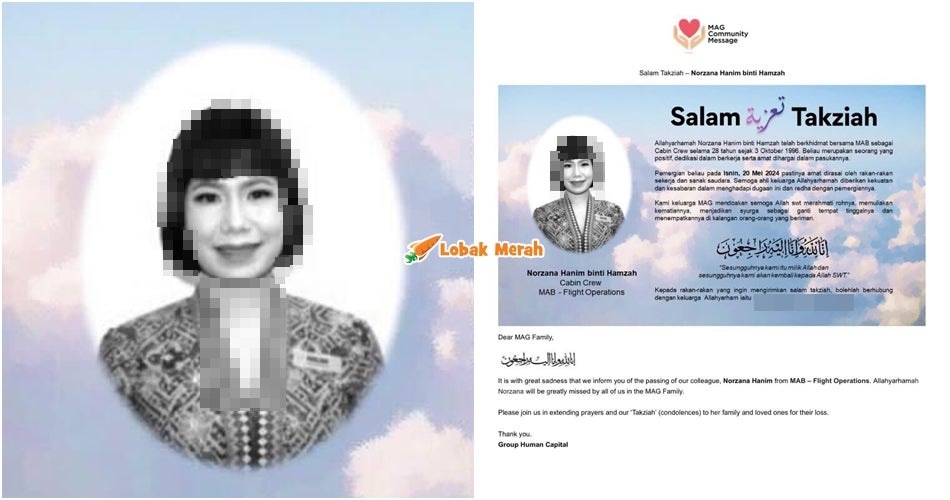 Pramugari Malaysia Airlines Meninggal Di Tokyo Ketika Bertugas - Lobak ...