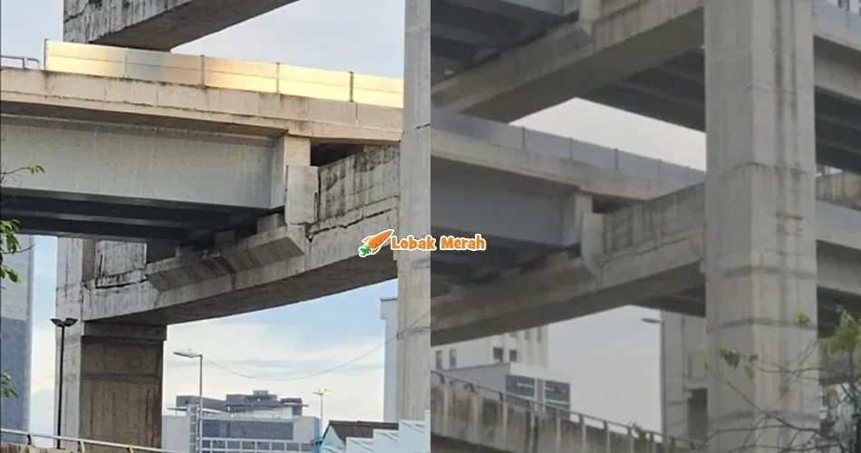 "Hanya kesan garisan hitam"- Pemeriksaan Lembaga Lebuhraya Malaysia Sahkan Tiada Keretakan Pada ...