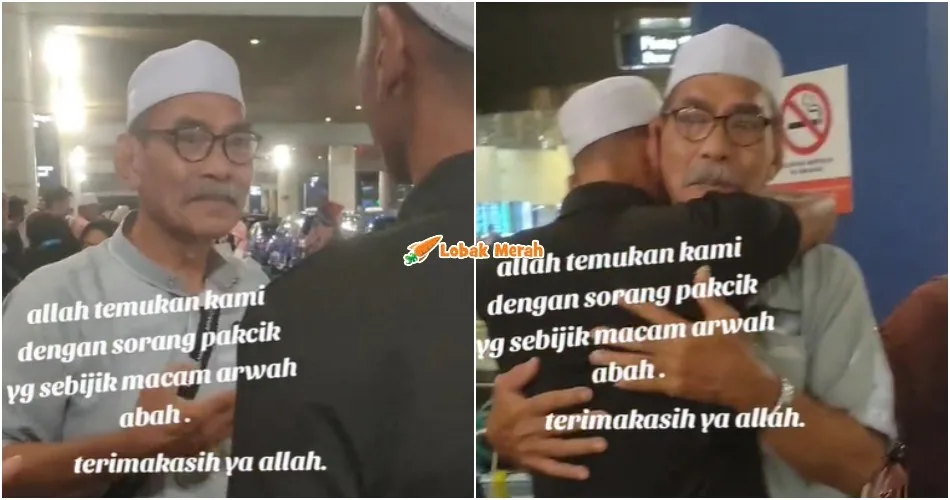 "Sama macam arwah abah..." - Wanita Terkedu, Menangis Jumpa Pak Cik ...