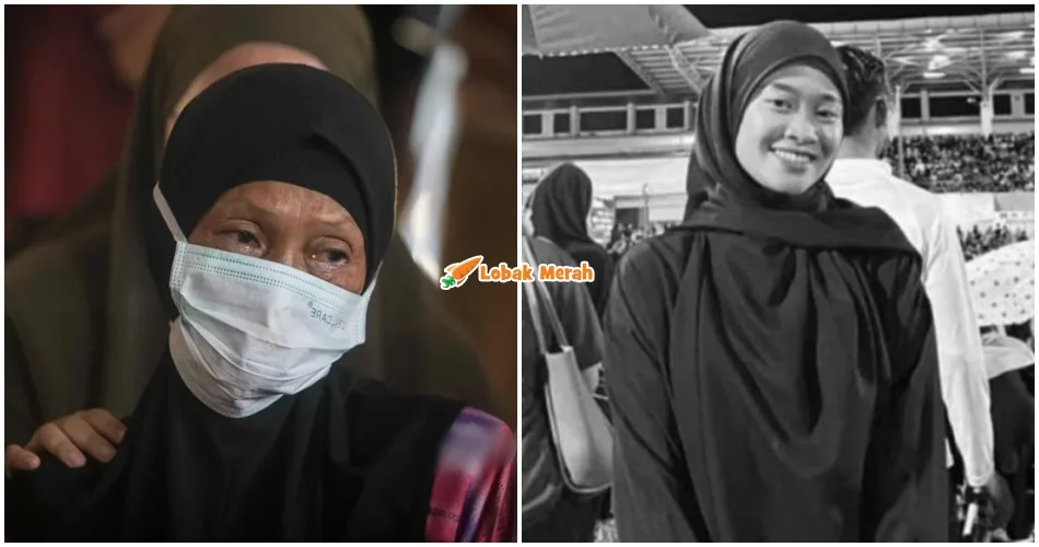 Ziarah Pusara Anak Pagi Ini, Emosi Ibu Nur Farah Kartini Masih Tak Stabil - Lobak Merah