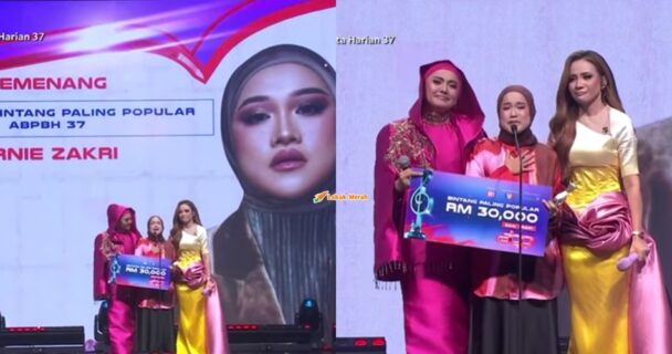 Tampil Serba Ringkas Ketika Terima Trofi, Pemenang Bintang Paling ...